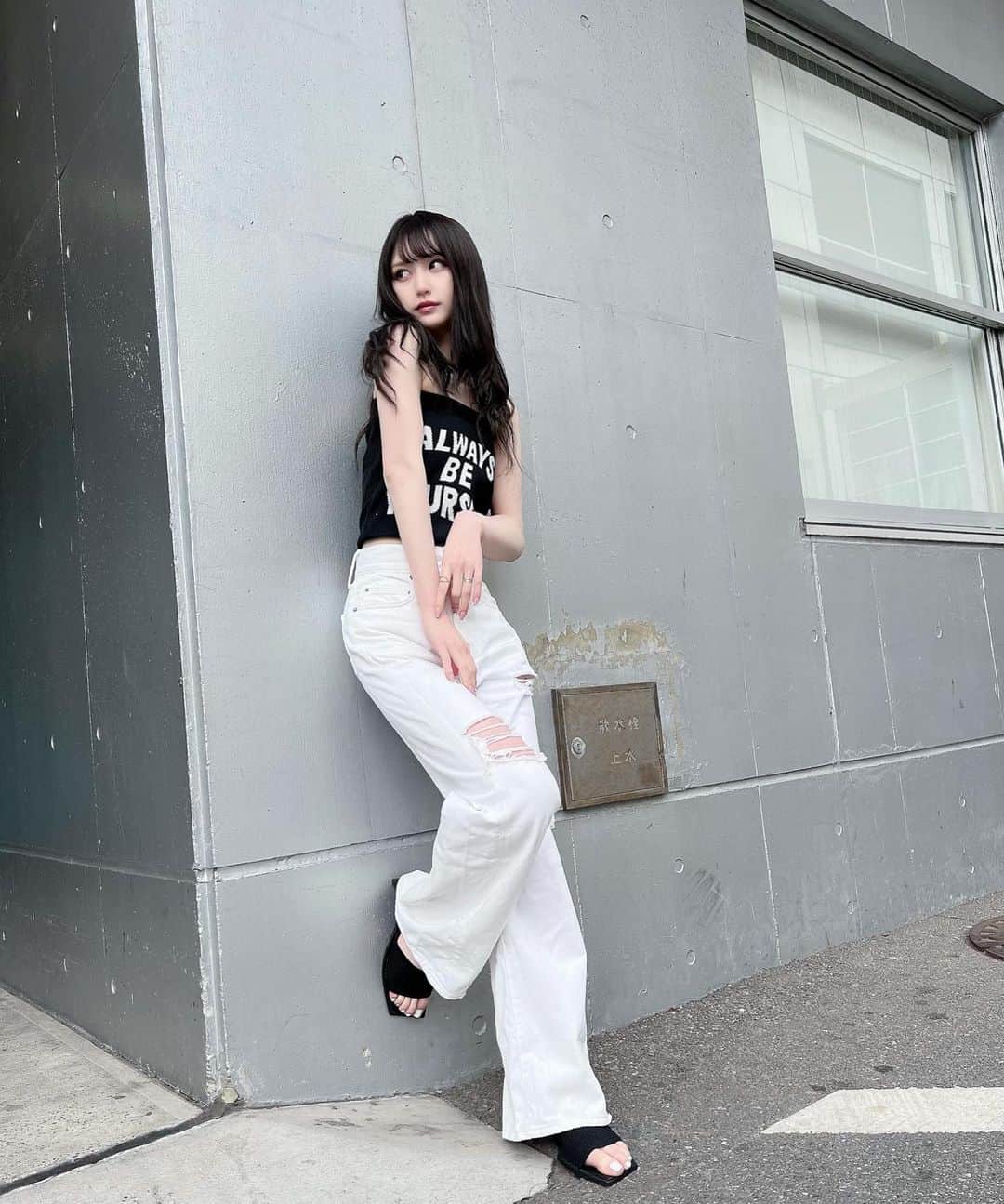 山本望叶さんのインスタグラム写真 - (山本望叶Instagram)「今日のしふくー🤍 #ootd #code #コーデ #春服 #夏服 #egoist #emoda」4月16日 19時12分 ...