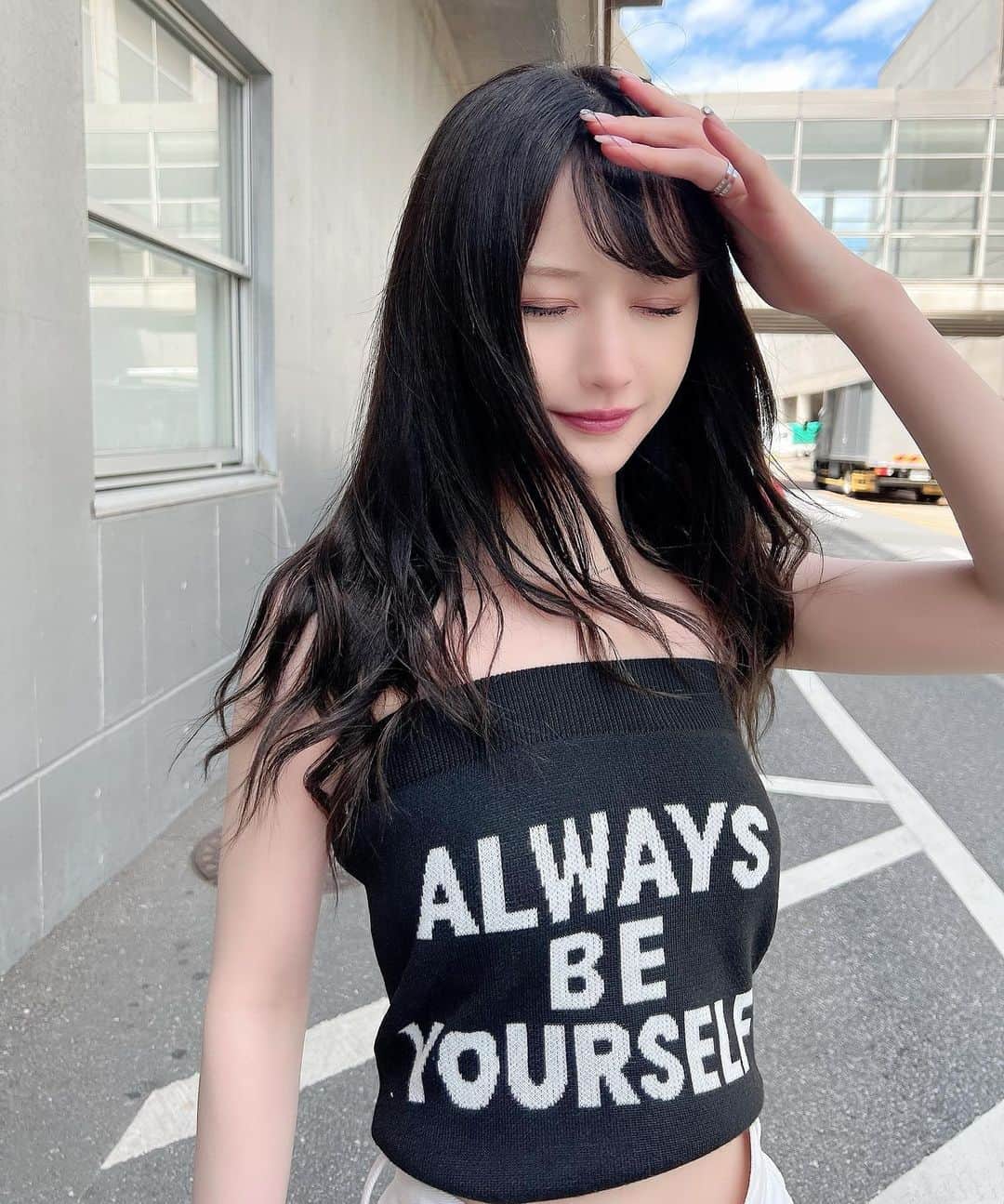 山本望叶さんのインスタグラム写真 - (山本望叶Instagram)「今日のしふくー🤍 #ootd #code #コーデ #春服 #夏服 #egoist #emoda」4月16日 19時12分 ...