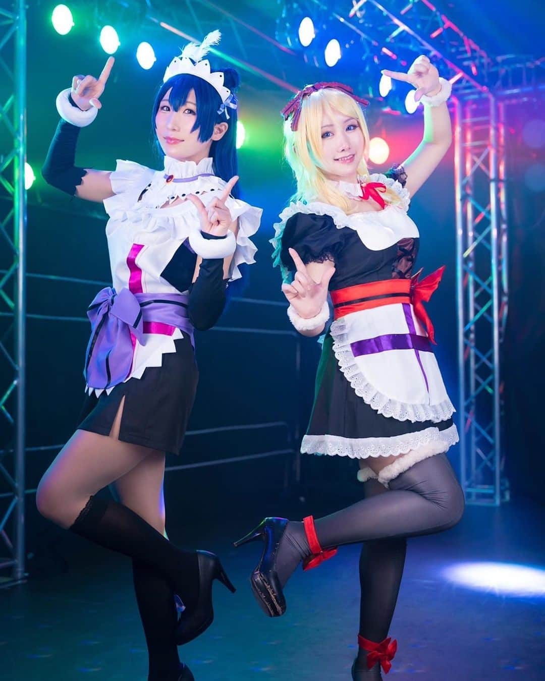 鳥海かうさんのインスタグラム写真 - (鳥海かうInstagram)「もぎゅ💝 photo濱さん #ラブライブ #ラブライブコスプレ #絢瀬 ...