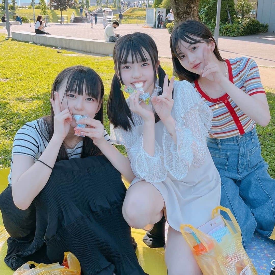 中田華月さんのインスタグラム写真 - (中田華月Instagram)「YouTube撮影楽しかった ︎ 瑠花､萌音ありがとー😘 @r ...