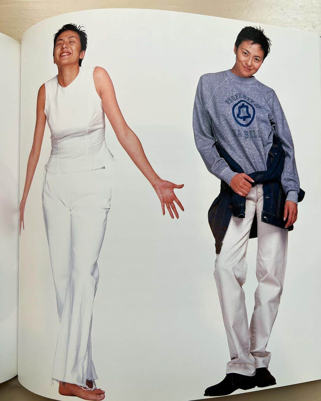 RIKACOさんのインスタグラム写真 - (RIKACOInstagram)「. 1995.長男ミキを産んだ翌年に発行した 幻の1冊😄になったな〜 今っぽいから凄いな〜と 27年前だな😁 ...