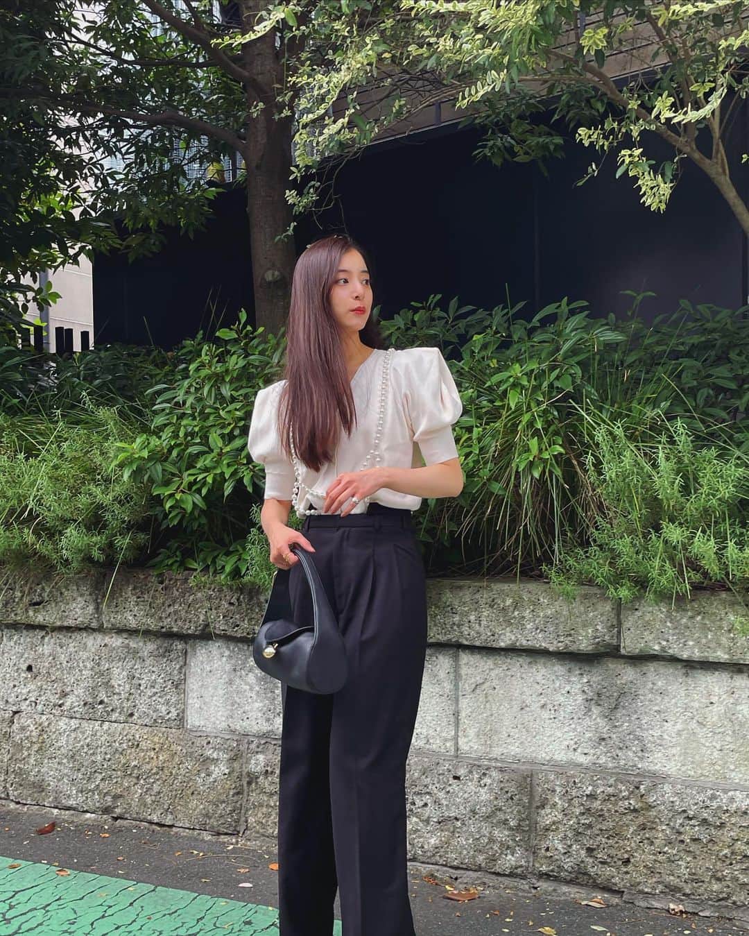 新木優子さんのインスタグラム写真 - (新木優子Instagram)「私服 tops : @snidel_official bottom : @amerivintage shoes ...