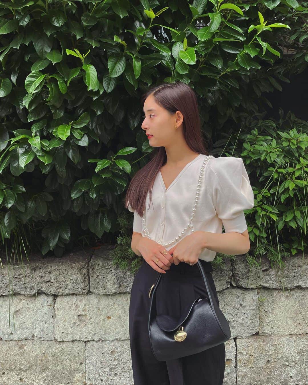 新木優子さんのインスタグラム写真 - (新木優子Instagram)「私服 tops : @snidel_official bottom : @amerivintage shoes ...