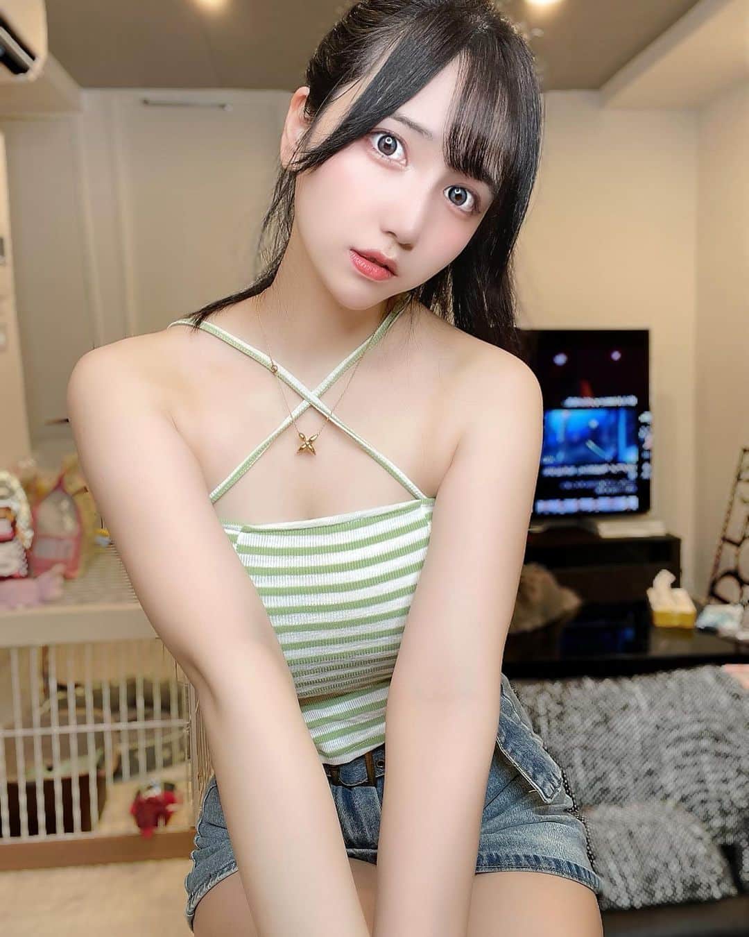 稗田智優さんのインスタグラム写真 - (稗田智優Instagram)「マシュマロお姉さん」8月31日 21時06分 - _chiyuu_