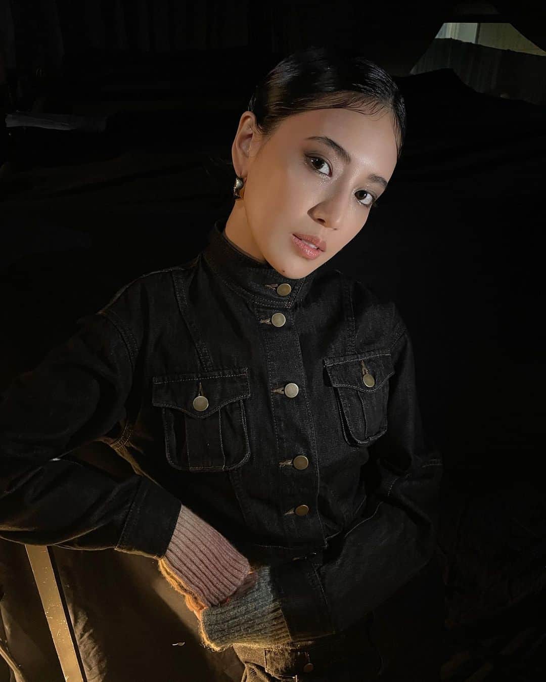 藤井夏恋さんのインスタグラム写真 - (藤井夏恋Instagram)「TOKYO GIRLS COLLECTION🖤 ありがとうございました🙏 hair&makeup @tomoca13 ...