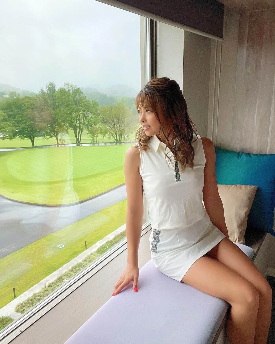 あおい夏海さんのインスタグラム写真 - (あおい夏海Instagram)「先週るみちゃんと 今ゴルフ女子に大人気のトータルゴルフリゾート"THE REY SUM" @the_raysum に一 ...