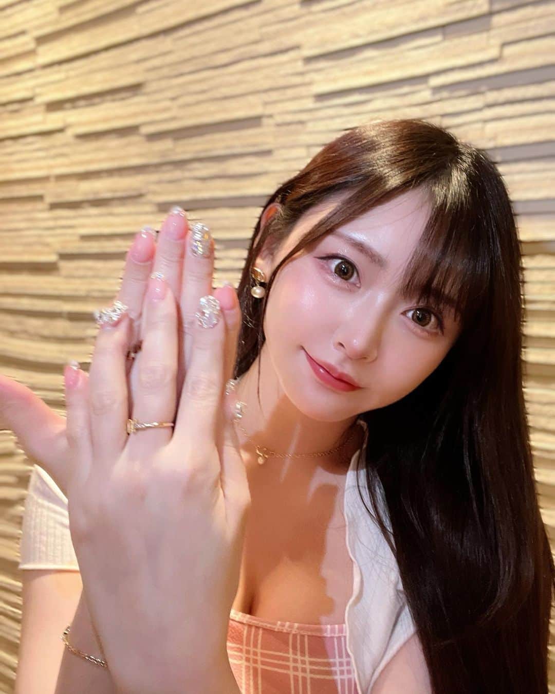 Rinkaさんのインスタグラム写真 Rinkainstagram 「🕊🏹🤍 一個前の セルフネイル 💅♡ ドラマとかアニメ見