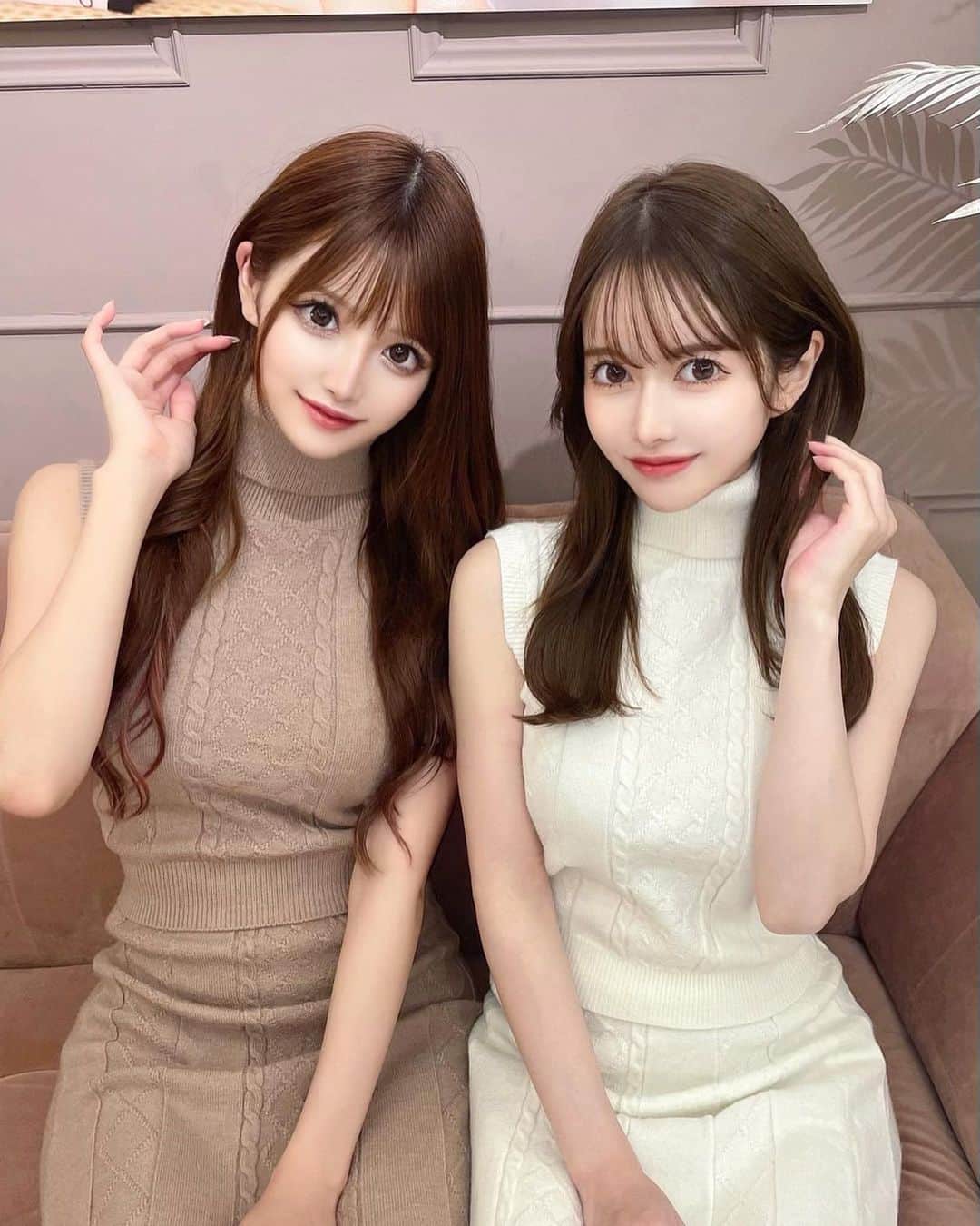 桜咲乃愛さんのインスタグラム写真 - (桜咲乃愛Instagram)「ゆめちゃんと @michellmacaron_official のポップアップイベントへ🤍 お揃いの可愛いセットアップ着た ...