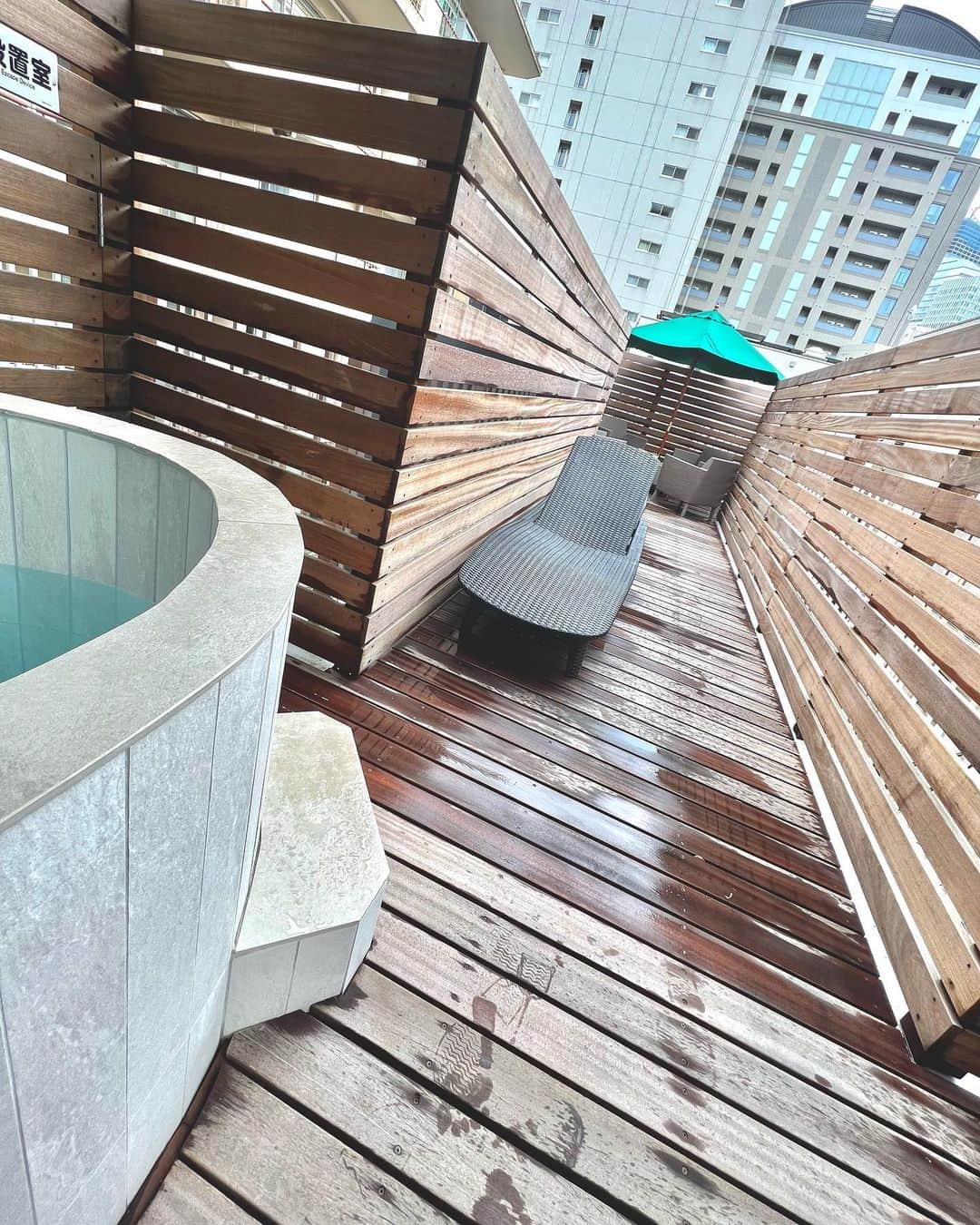 木村理恵さんのインスタグラム写真 - (木村理恵Instagram)「サ活♨️💓 @_saunatiger_ に行ってきたよ🐅💕 今回は最上階のペントハウスでサウナしてきたよ〜♨️ ...