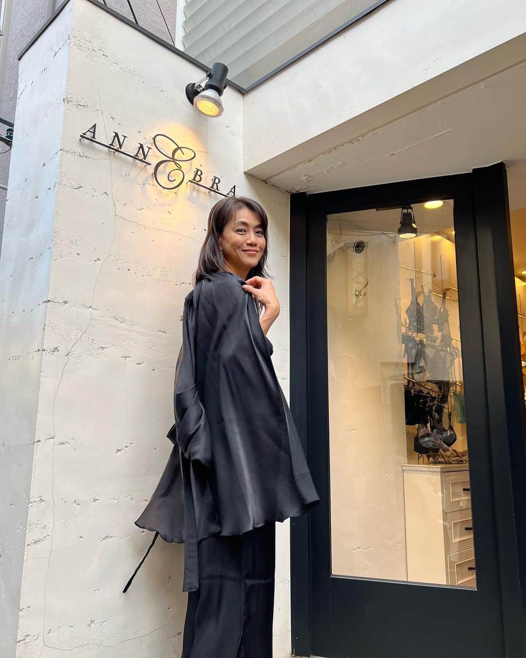 前田典子さんのインスタグラム写真 - (前田典子Instagram)「代官山の#annebra @annebra_daikanyama @annebra.jp へ ランジェリーを見に行ったら ...
