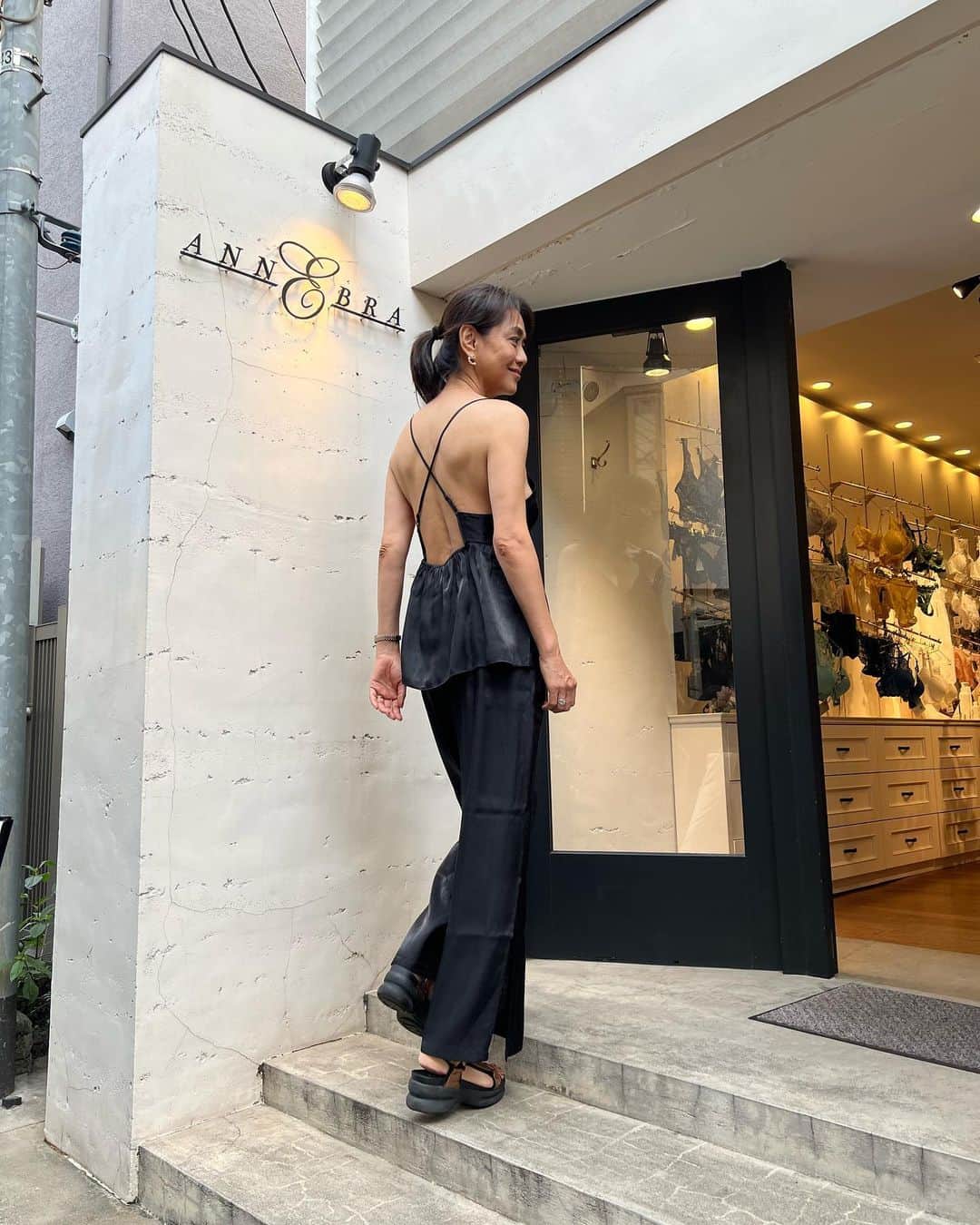 前田典子さんのインスタグラム写真 - (前田典子Instagram)「代官山の#annebra @annebra_daikanyama @annebra.jp へ ランジェリーを見に行ったら ...
