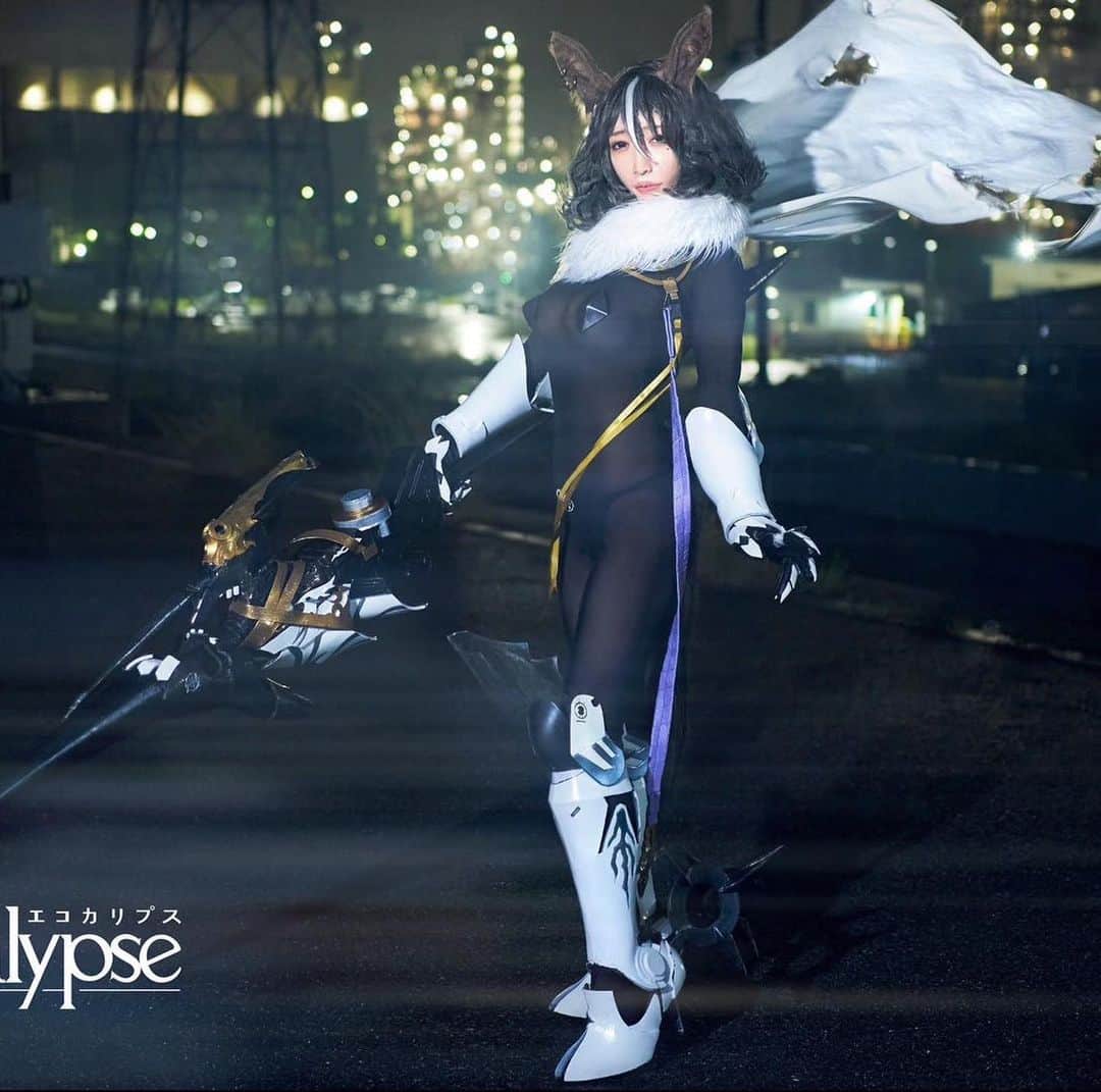 清水あいりさんのインスタグラム写真 - (清水あいりInstagram)「【告知】 『Echocalypse -緋色の神約-』📱🎮 WebCM「黒夜の少女」 出演させて頂きました…📽💕 モリ🦄 ...