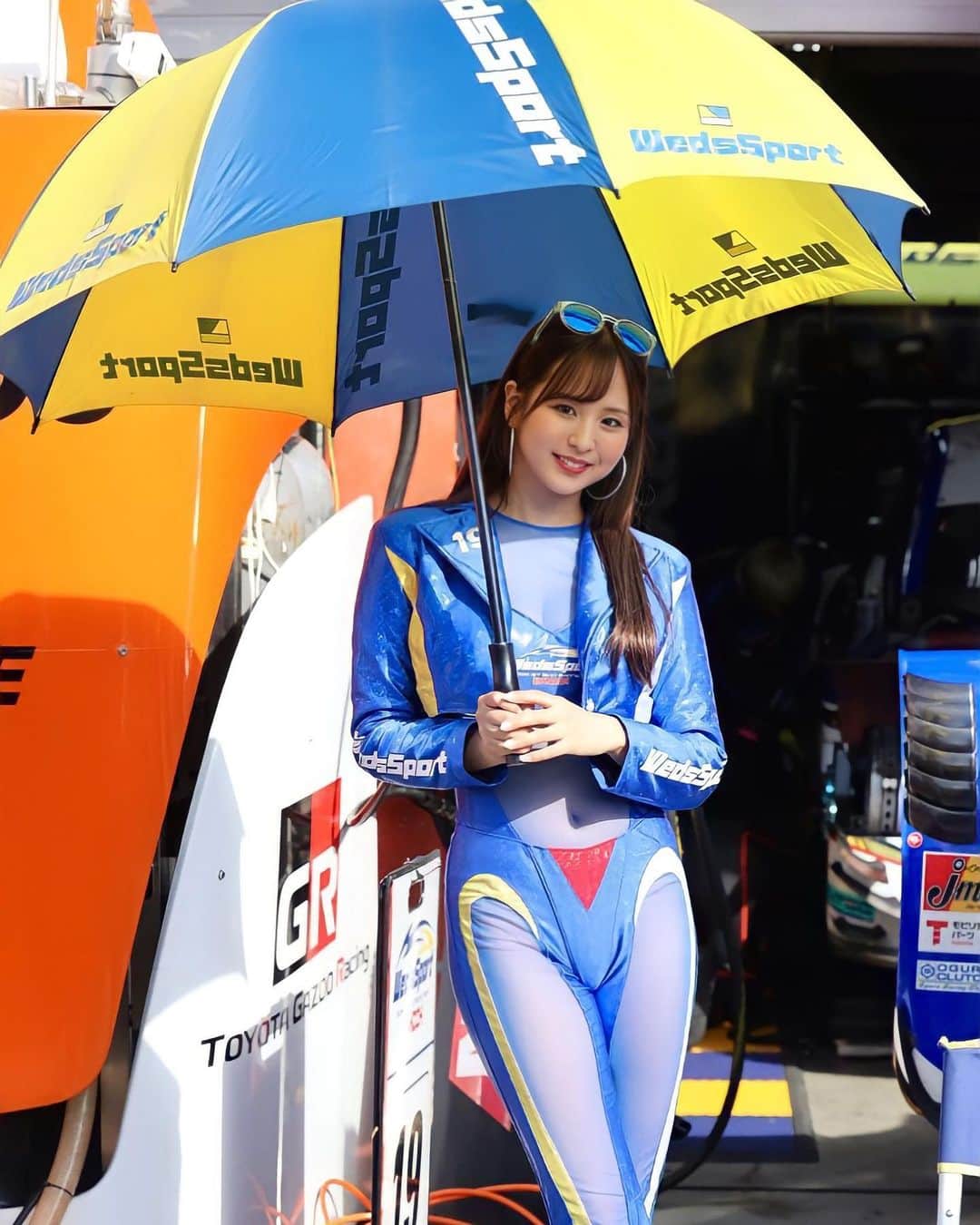 安田七奈さんのインスタグラム写真 - (安田七奈Instagram)「SUPERGT 第8戦 もてぎ 19号車 TGR Team WedsSport BANDOHにたくさんの応援ありがとう ...