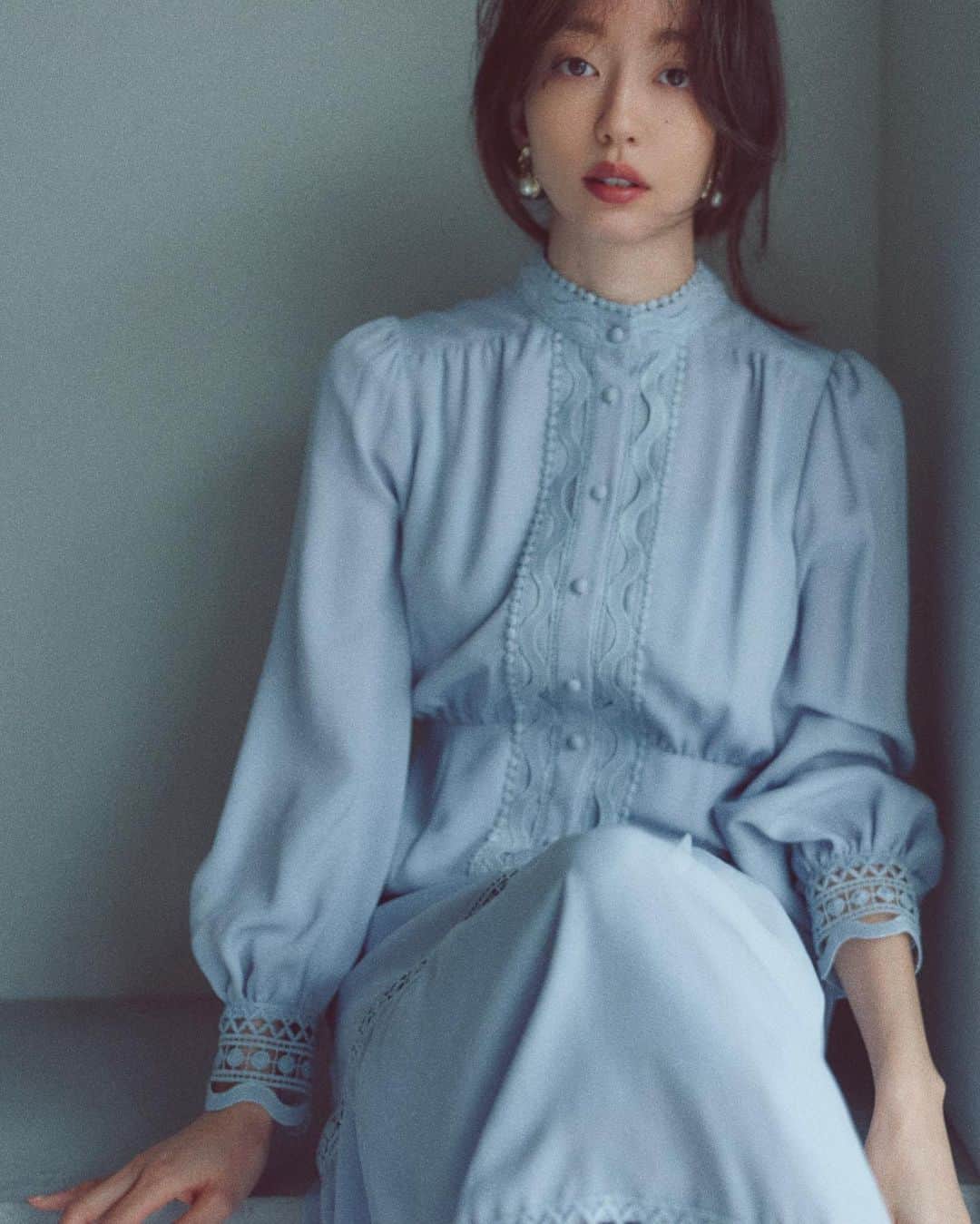 松島花さんのインスタグラム写真 - (松島花Instagram)「: “JILLSTUART” 2022 Winter Collection ロマンチックなジルスチュアートの 冬コレクションが ...