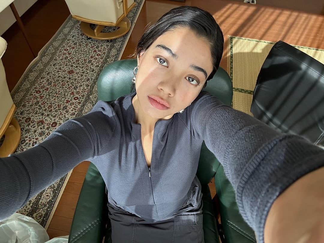 Mayuriさんのインスタグラム写真 - (MayuriInstagram)「I love green tea 🍵🍵🧡」11月23日 0時34 ...