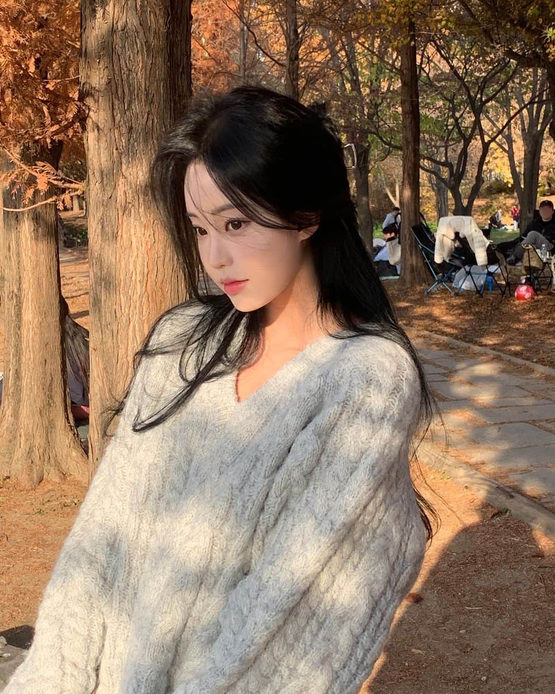 キム・ダビンさんのインスタグラム写真 - (キム・ダビンInstagram)「내가 짝사랑했던 가을아 안녕 🍂」11月24日 17時22分 ...