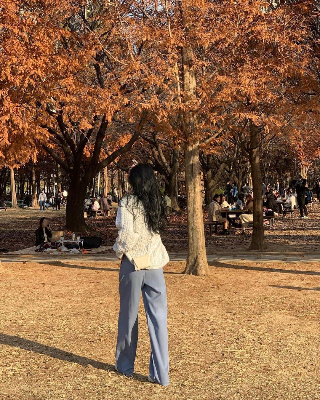 キム・ダビンさんのインスタグラム写真 - (キム・ダビンInstagram)「내가 짝사랑했던 가을아 안녕 🍂」11月24日 17時22分 ...