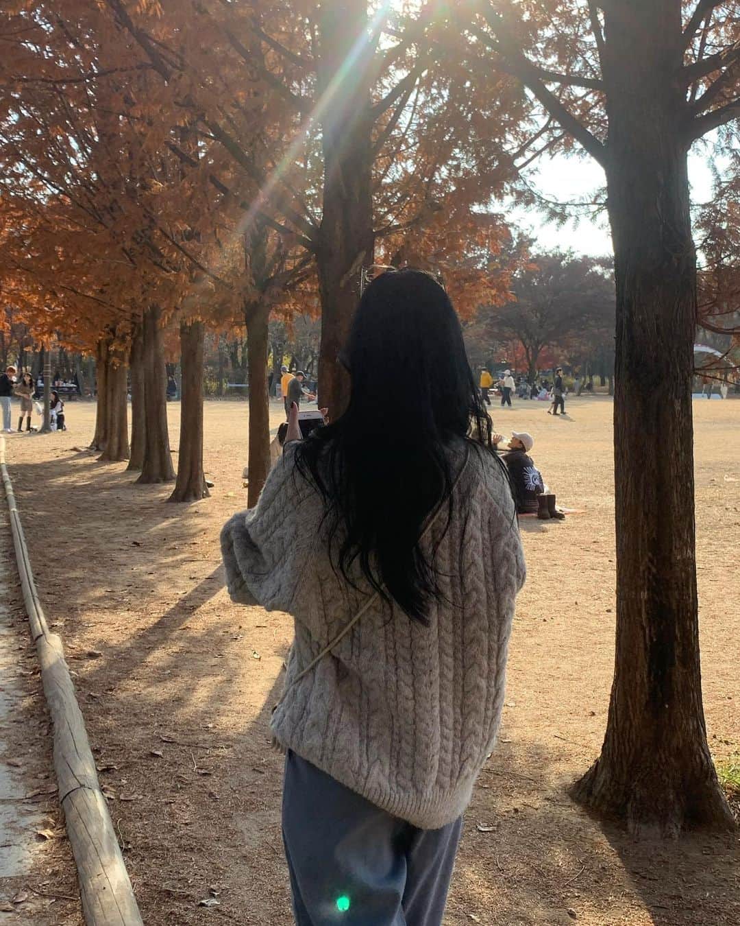 キム・ダビンさんのインスタグラム写真 - (キム・ダビンInstagram)「내가 짝사랑했던 가을아 안녕 🍂」11月24日 17時22分 ...