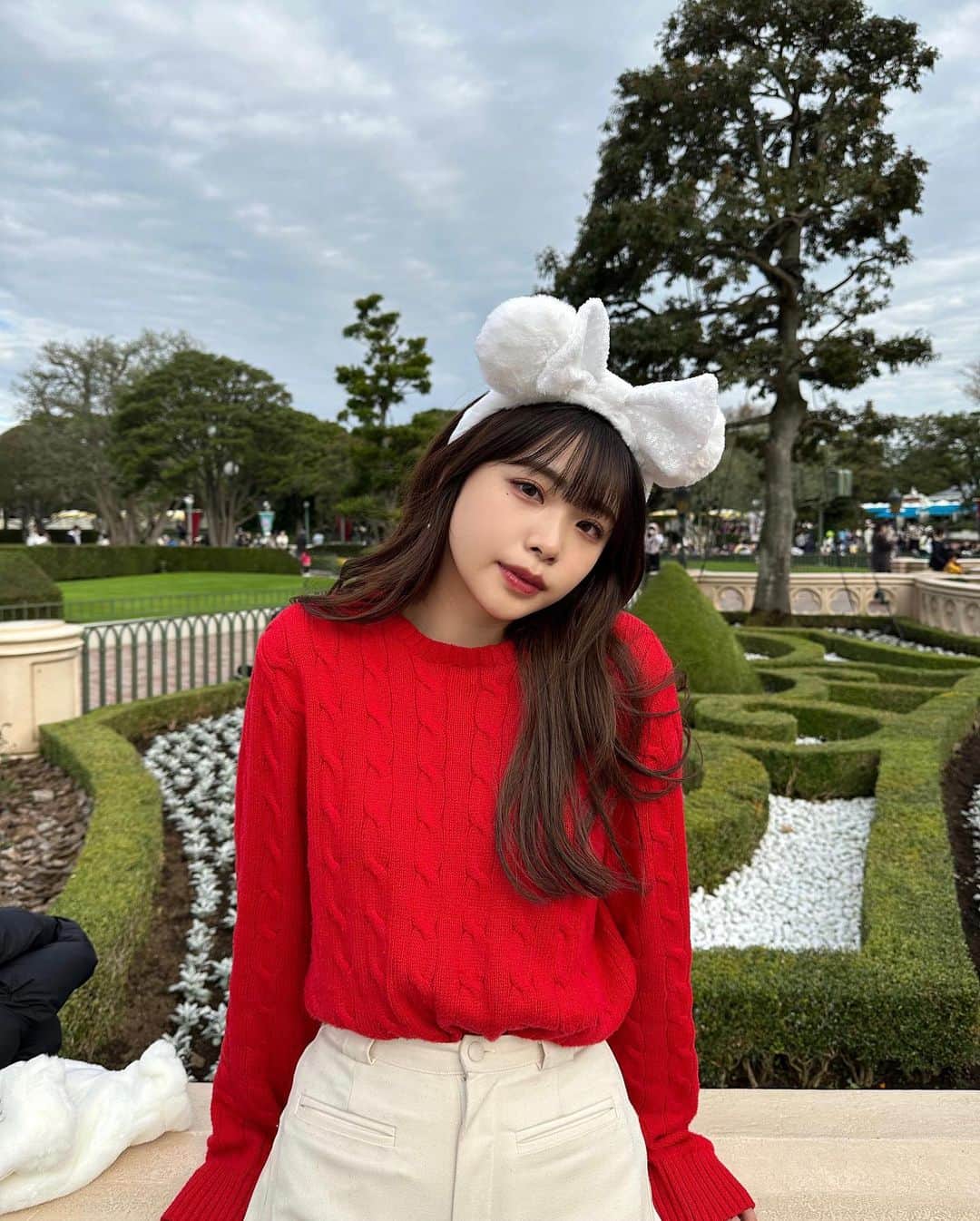 麻生果恩さんのインスタグラム写真 - (麻生果恩Instagram)「ディズニー💘 #ディズニーランド#ディズニーコーデ」12月5日 22時 ...