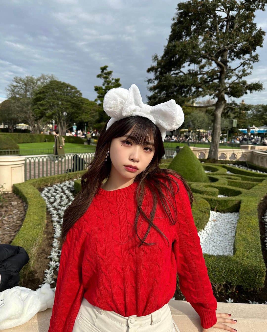 麻生果恩さんのインスタグラム写真 - (麻生果恩Instagram)「ディズニー💘 #ディズニーランド#ディズニーコーデ」12月5日 22時 ...