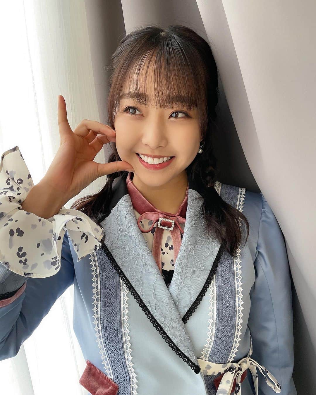 加藤夕夏さんのインスタグラム写真 - (加藤夕夏Instagram)「😁☺️💚💚🫶🏻 #NMB48 #好きだ虫 #アイドル #加藤夕夏 #うーか #みつあみ #おさげ」12月6日 21時35分 ...