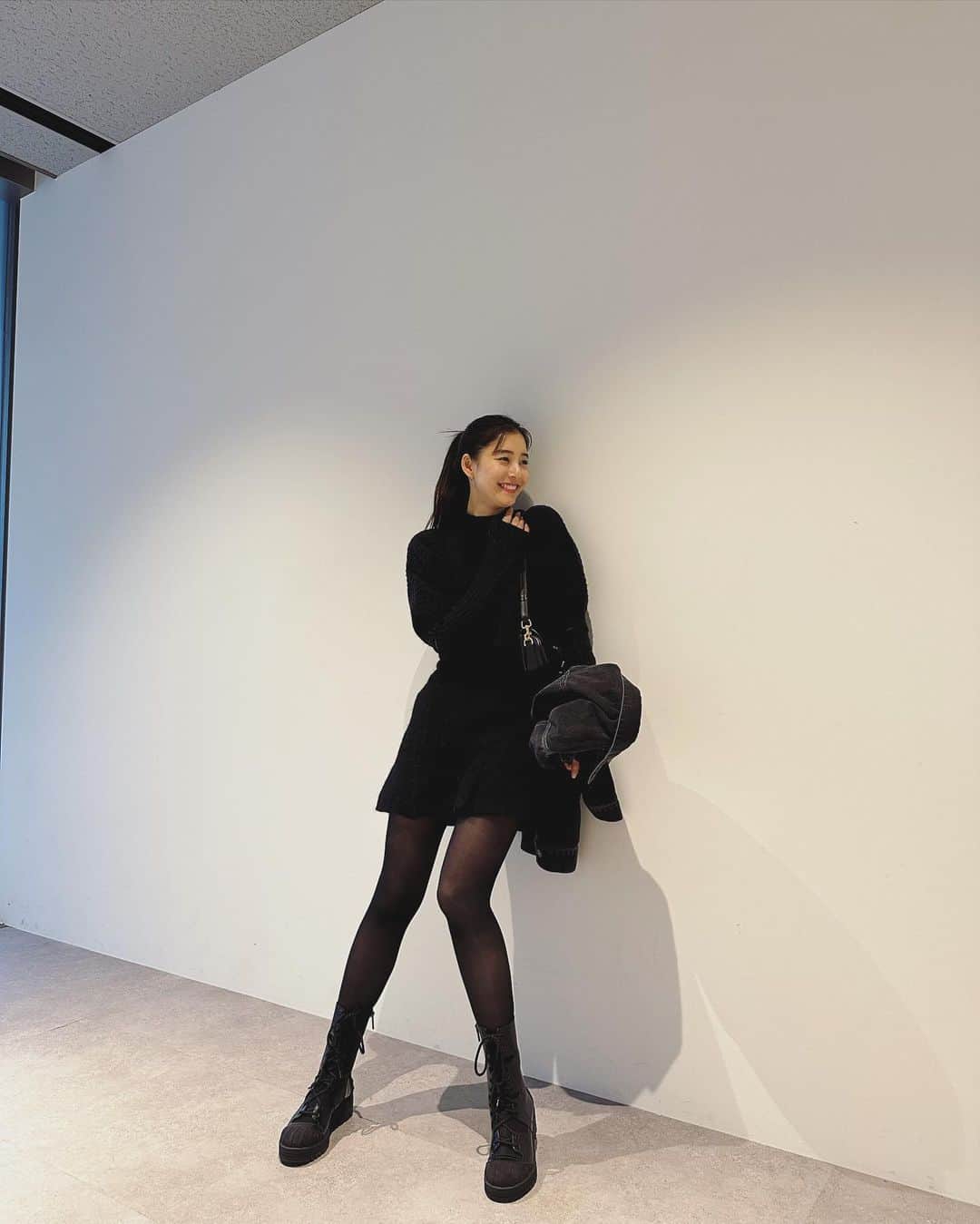 新木優子さんのインスタグラム写真 - (新木優子Instagram)「私服 denim jacket : @dior knit : @snidel_official bottom ...