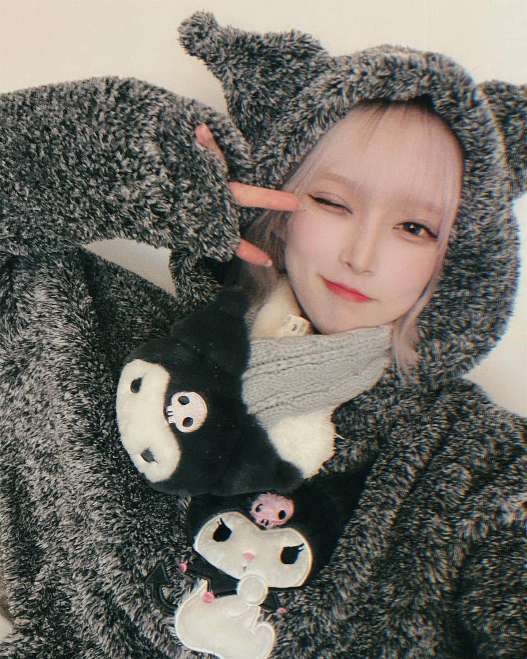 オ・ジウンさんのインスタグラム写真 - (オ・ジウンInstagram)「쿠로미 조아🖤」1月11日 20時53分 - gini_s2_