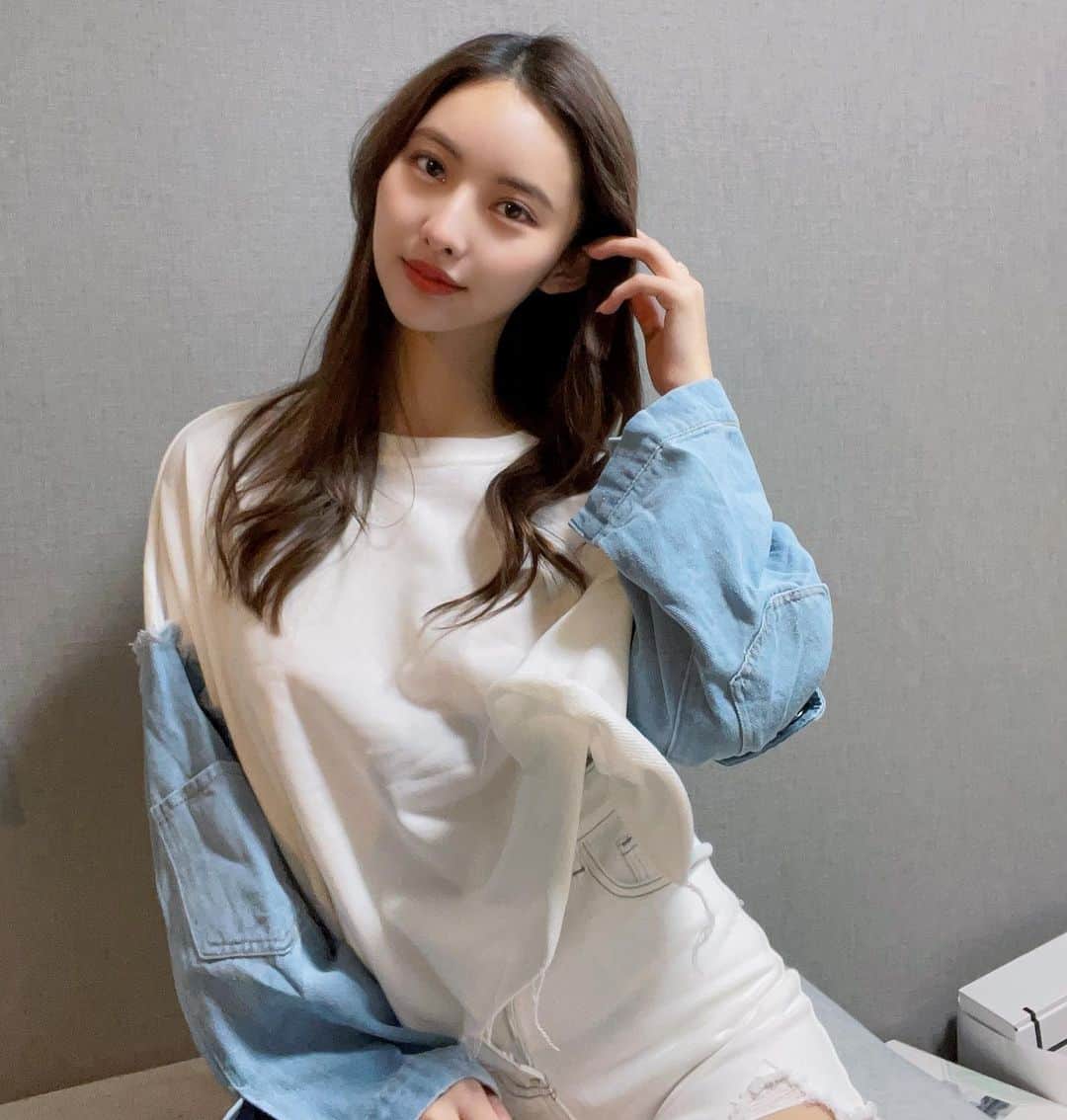 あのんさんのインスタグラム写真 - (あのんInstagram)「 ️sheinコーデ ️ 1枚目 ︎11140597 2枚目 ︎ ...