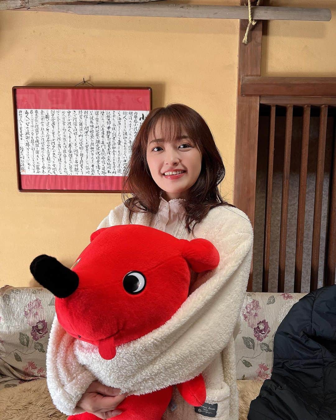 柳瀬さきさんのインスタグラム写真 - (柳瀬さきInstagram)「千葉県民のアイドル チーバくん😘 撮影現場にいた！」1月23日 19時 ...