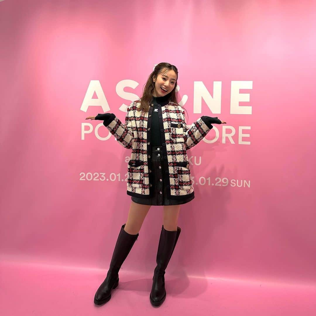 中町綾さんのインスタグラム写真 - (中町綾Instagram)「ASUNE初のPOP UPありがとうございました🎀🫶 沢山の方が来てくれて ASUNEを手に入れてくれて心の底から嬉しいです🥹 ...