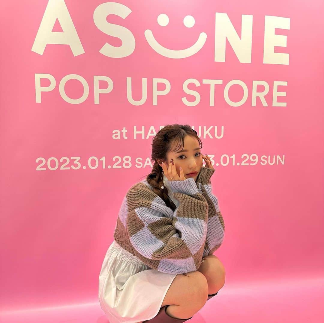中町綾さんのインスタグラム写真 - (中町綾Instagram)「ASUNE初のPOP UPありがとうございました🎀🫶 沢山の方が来てくれて ASUNEを手に入れてくれて心の底から嬉しいです🥹 ...