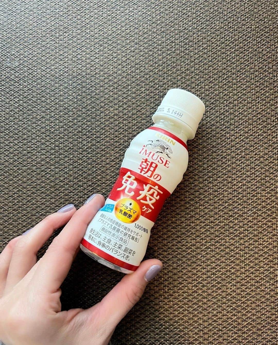 島袋聖南さんのインスタグラム写真 - (島袋聖南Instagram)「おはよ☺️ 習慣化してきてiMUSE朝の免疫ケア(機能性表示食品)を ...