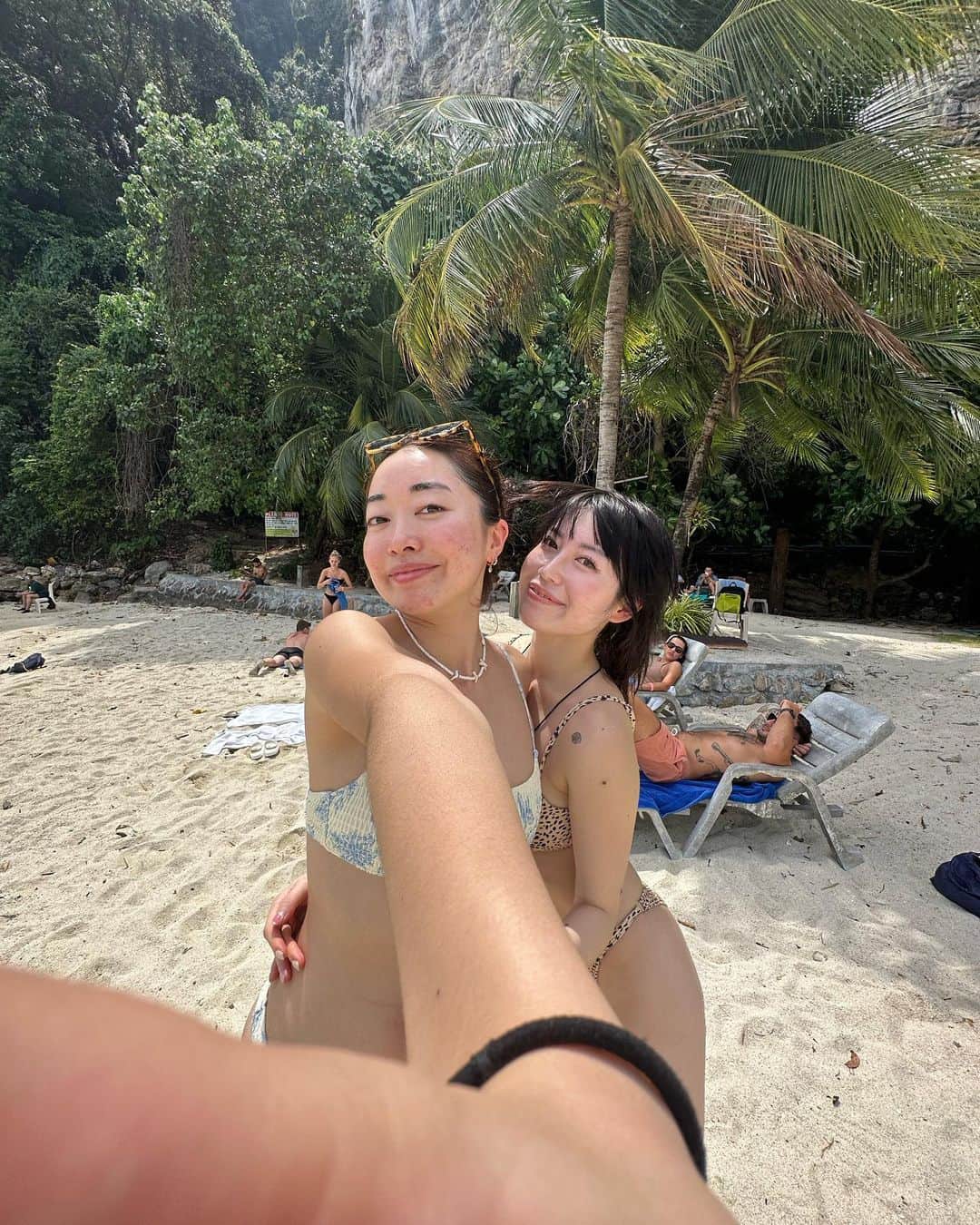柚月瀬那さんのインスタグラム写真 - (柚月瀬那Instagram)「with my baobei👭 大学卒業の年はコロナ日本上陸流行りたて〜隔離生活だったから、やっと今になって卒業旅行いけた ...