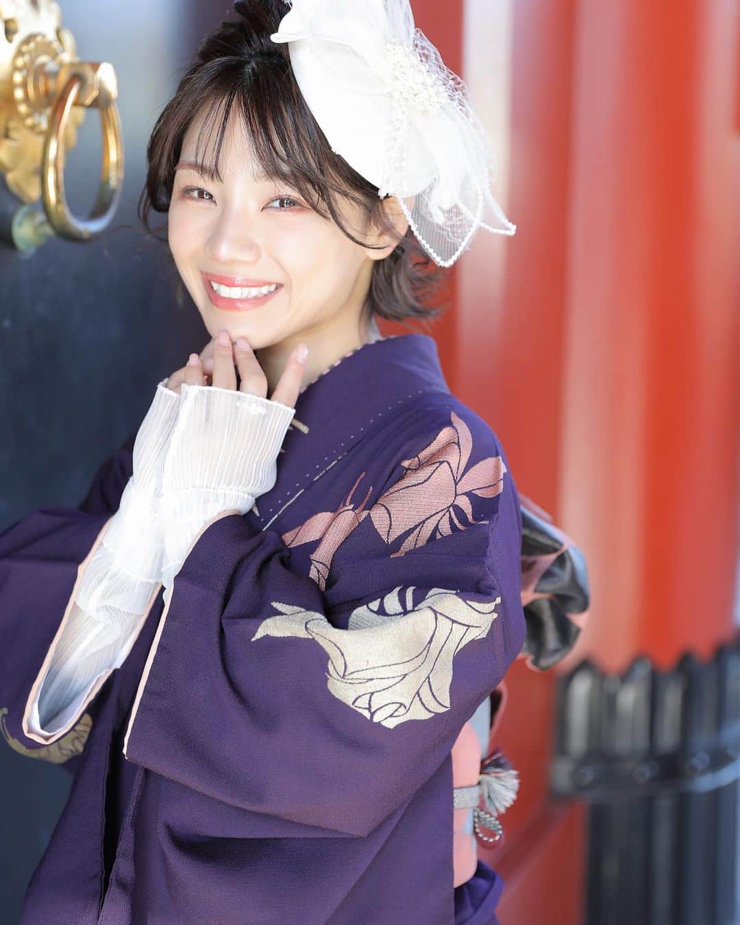 大川成美さんのインスタグラム写真 - (大川成美Instagram)「着物 浅草。 KIMONO. ． ． ． #workout #グラビア ...