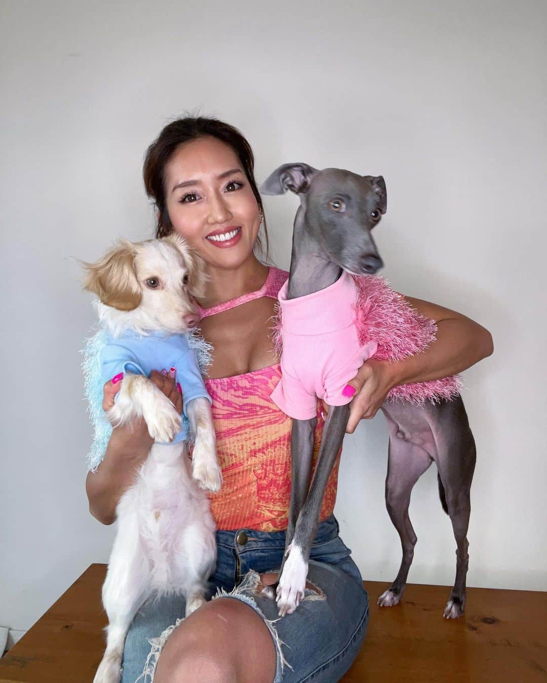 Azusaさんのインスタグラム写真 - (AzusaInstagram)「Happy Valentine’s Day ️🐶 バレンタインデーの ...