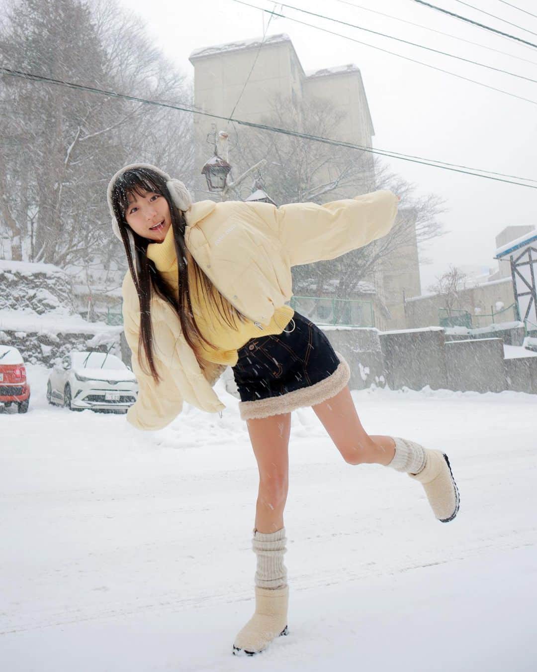 ピョ・ウンジさんのインスタグラム写真 - (ピョ・ウンジInstagram)「Let’s go watch Hokkaido Vlog 2🤍 ...