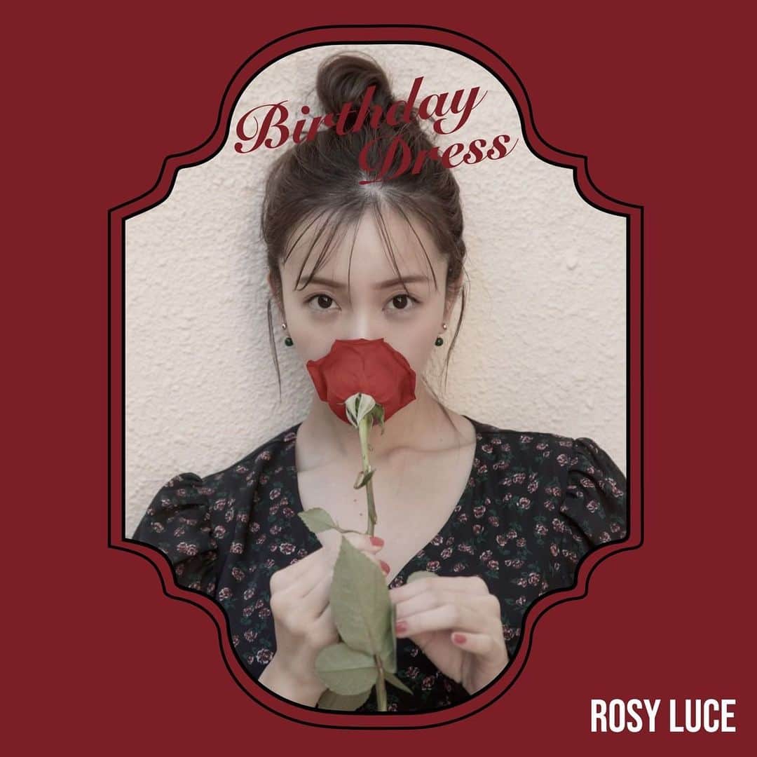 板野友美さんのインスタグラム写真 - (板野友美Instagram)「あと3日🌹 Rosy luce 2023 1st collection "Birthday Dress" 2021年私の ...