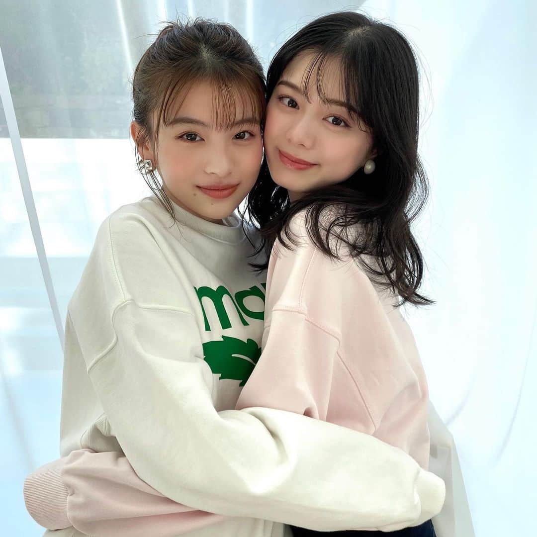 Non Noさんのインスタグラム写真 Non Noinstagram 「 紺ちゃん And でぐたん の2ショット🤍💗 発売中のノンノ4月