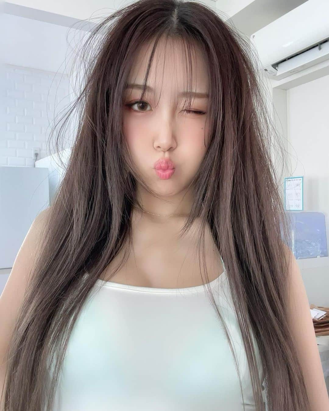 HARUKAさんのインスタグラム写真 - (HARUKAInstagram)「1週間ファイティンよ~🫶🏻☁️🌷」3月13日 12時35分 ...