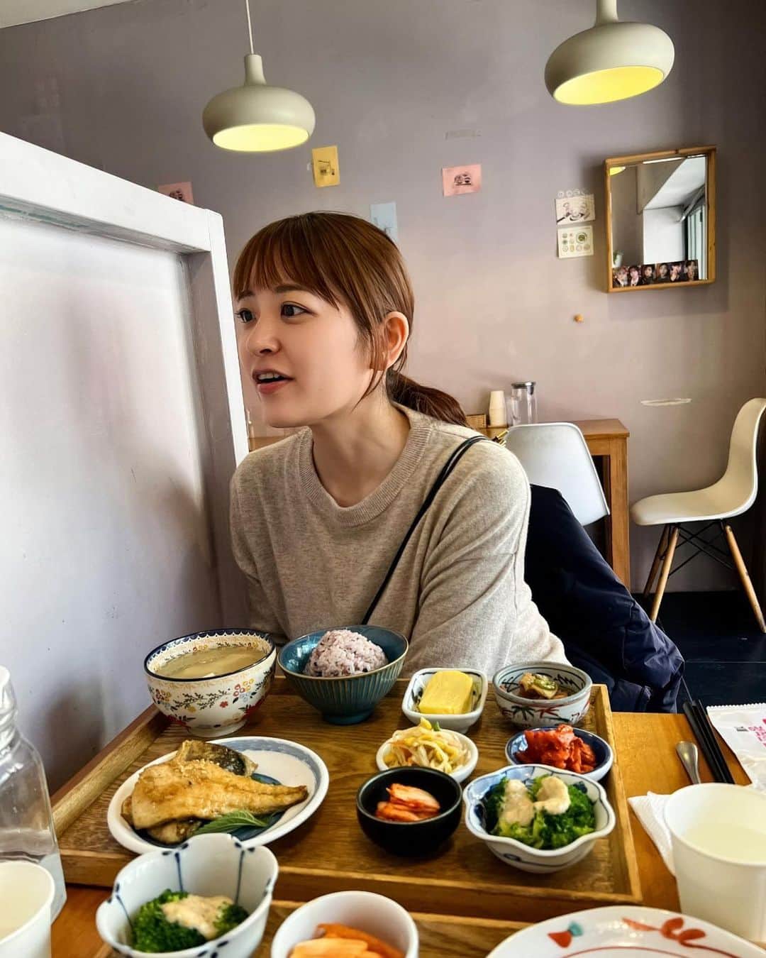 柳瀬さきさんのインスタグラム写真 - (柳瀬さきInstagram)「可愛いご飯屋さんたくさん 行ったよ！！🫶」3月15日 11時52分 ...