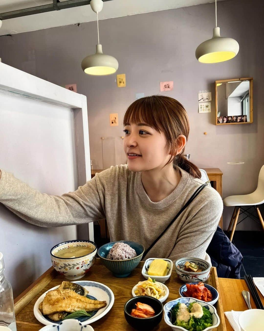 柳瀬さきさんのインスタグラム写真 - (柳瀬さきInstagram)「可愛いご飯屋さんたくさん 行ったよ！！🫶」3月15日 11時52分 ...