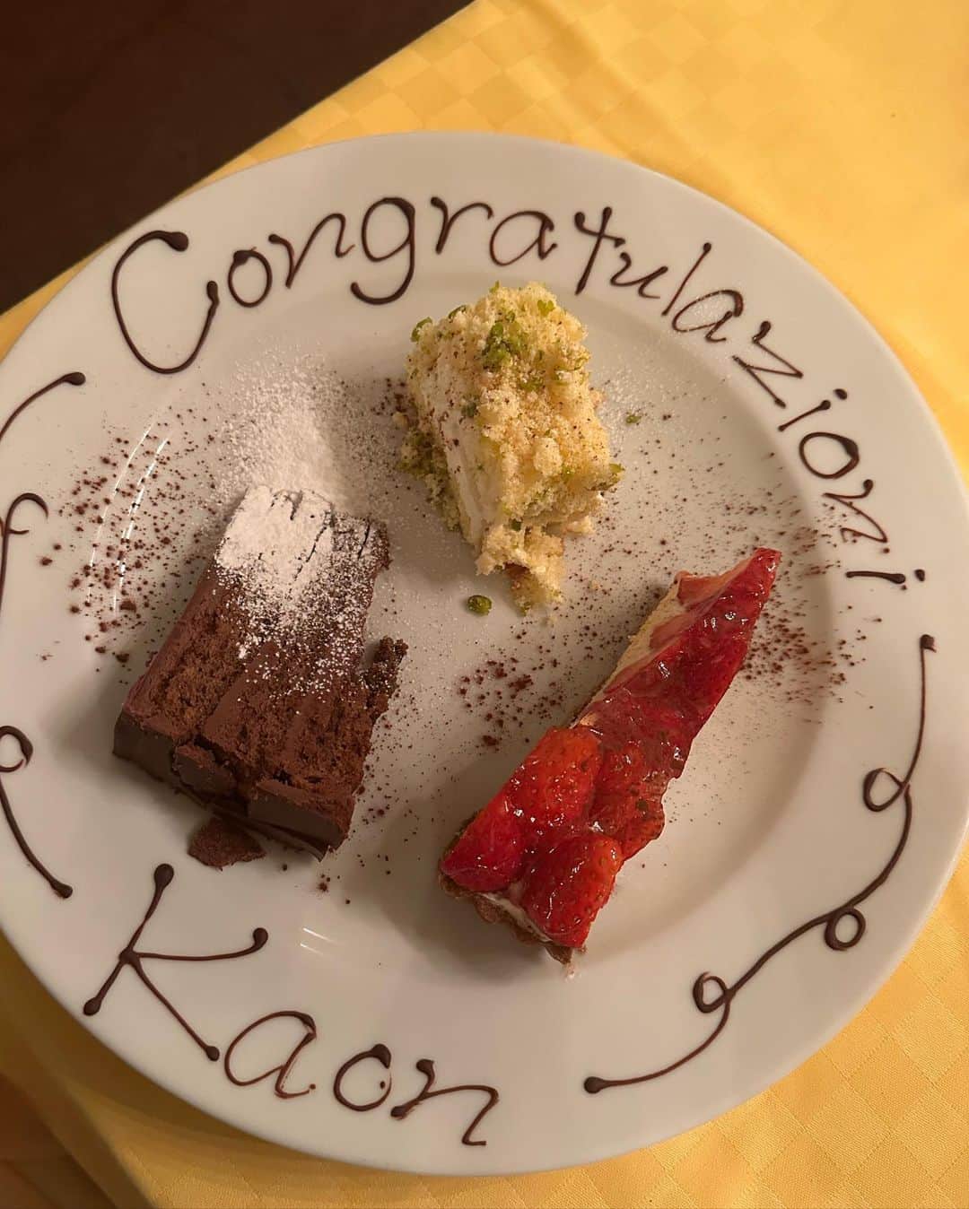 麻生果恩さんのインスタグラム写真 - (麻生果恩Instagram)「🇮🇹🍽」3月15日 21時56分 - aso.kaon