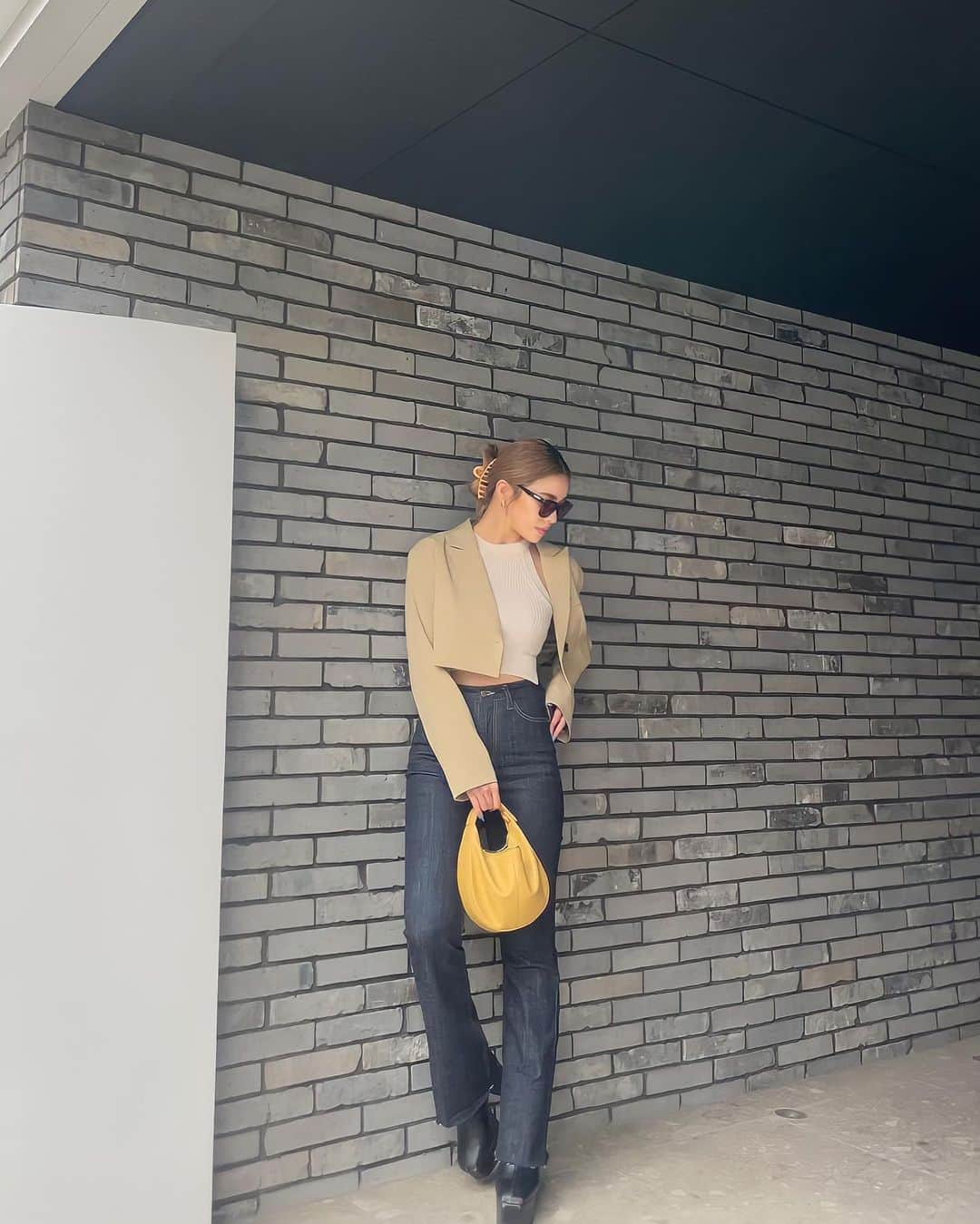 RIONAさんのインスタグラム写真 - (RIONAInstagram)「暖かくなってきて嬉しいね🍃 今日も頑張ろ〜💛 #cyberjapan ...