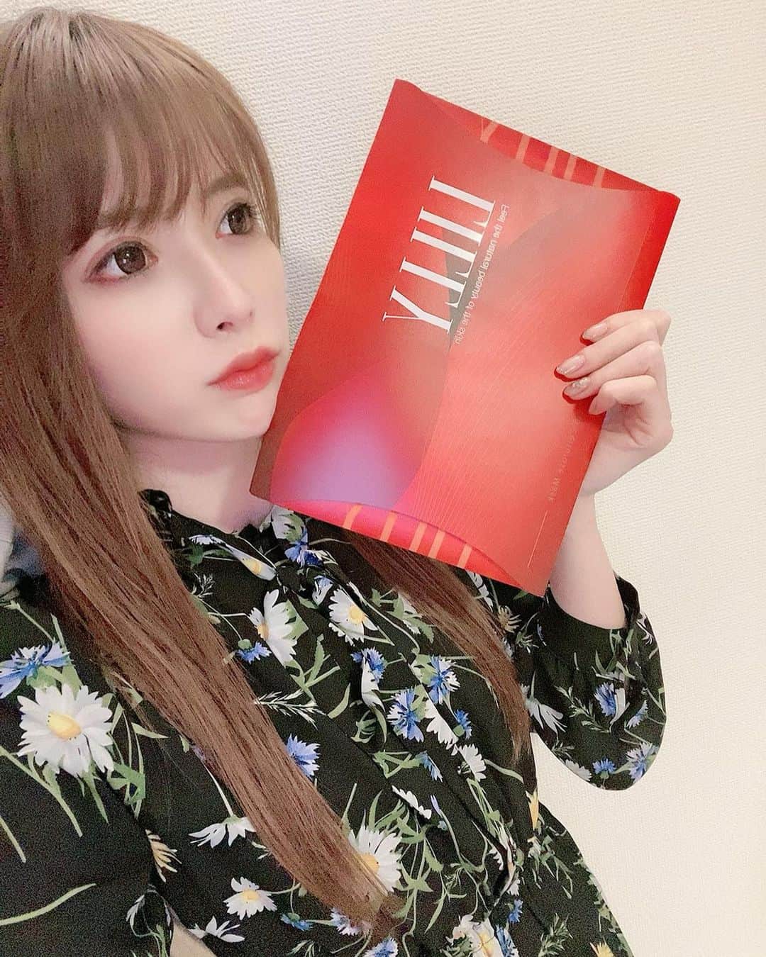 優月美羽さんのインスタグラム写真 - (優月美羽Instagram)「ヒト幹細胞パック 初めて使ってみたけどお肌が生きかえる感じでプルプルに ...