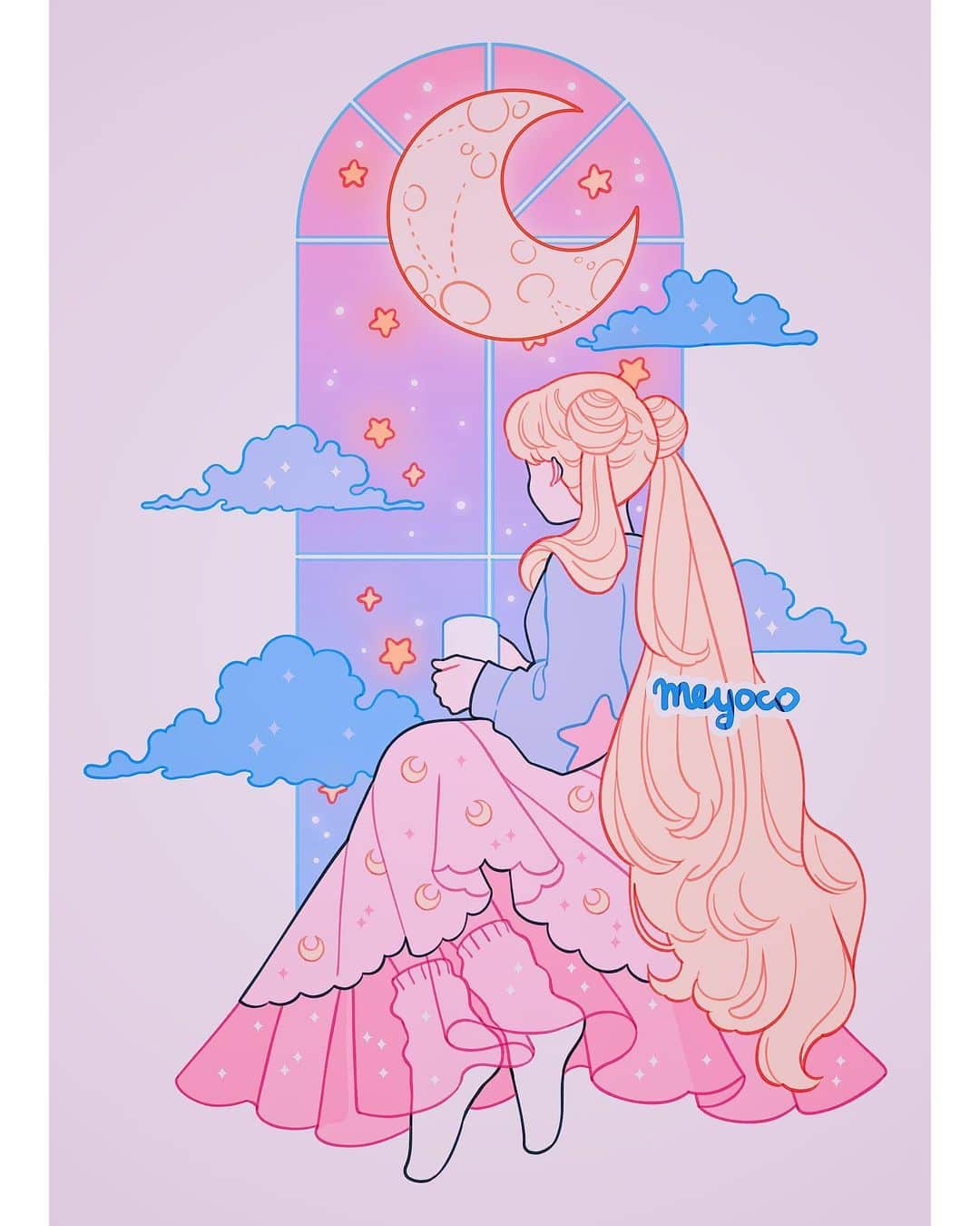 meyocoさんのインスタグラム写真 - (meyocoInstagram)「Home 🌙」4月5日 5時24分 - meyoco