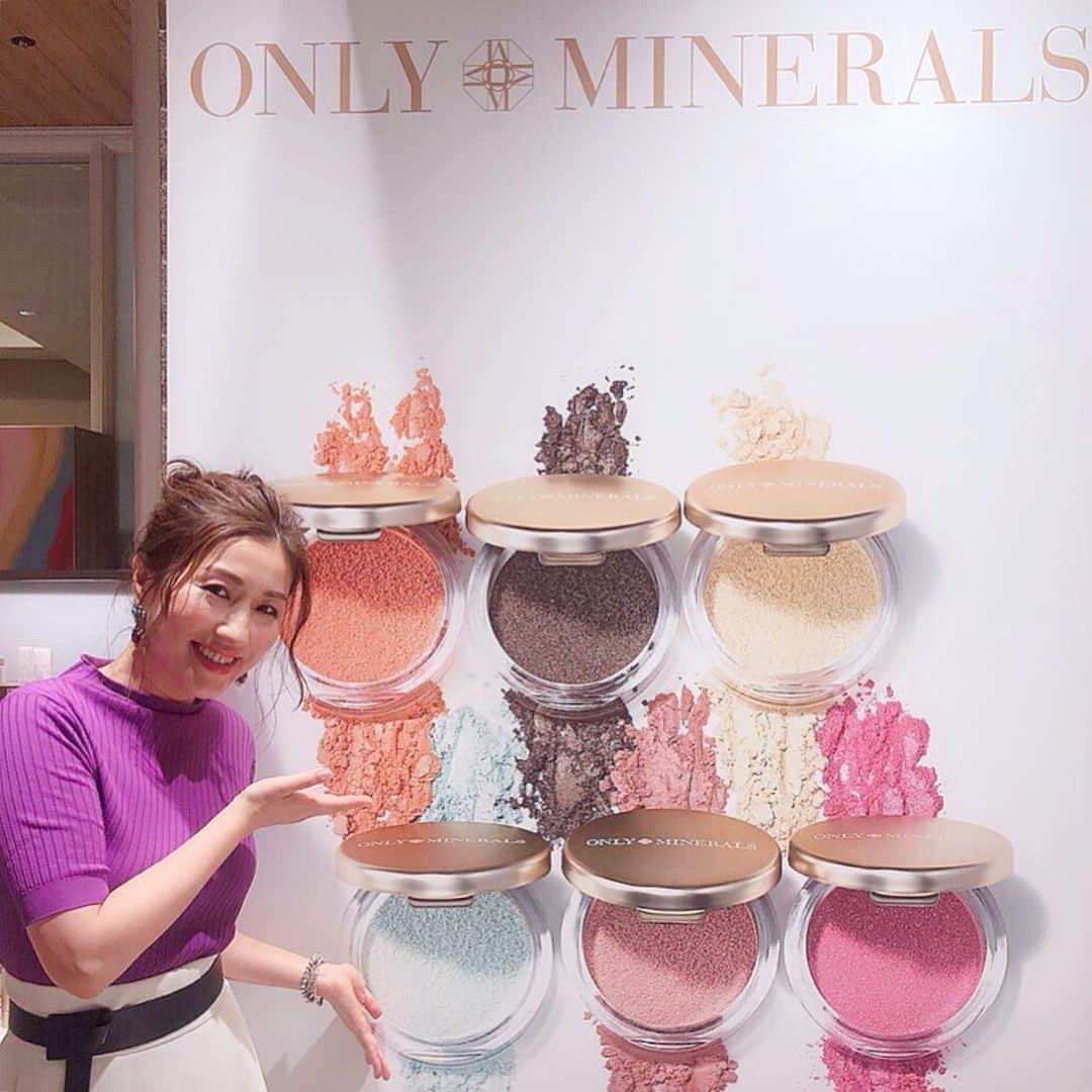 長井かおりさんのインスタグラム写真 - (長井かおりInstagram)「@onlyminerals ポップアップショップ 伊勢丹新宿店 ビューティーアポセカリーで23日まで開催中です♥️ ...