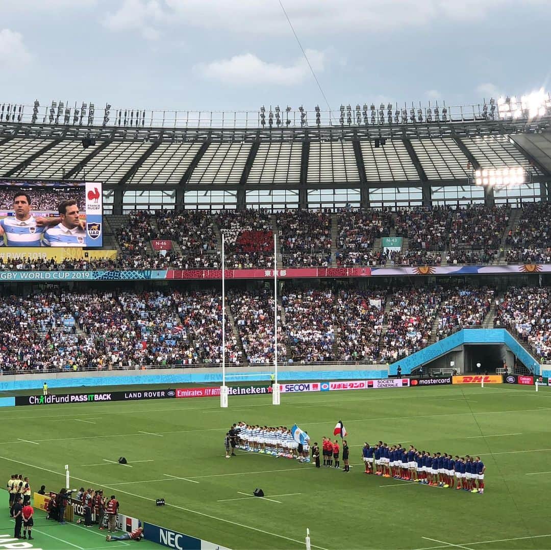 石原孝尚さんのインスタグラム写真 - (石原孝尚Instagram)「Rugby World Cup France vs Brazil ...