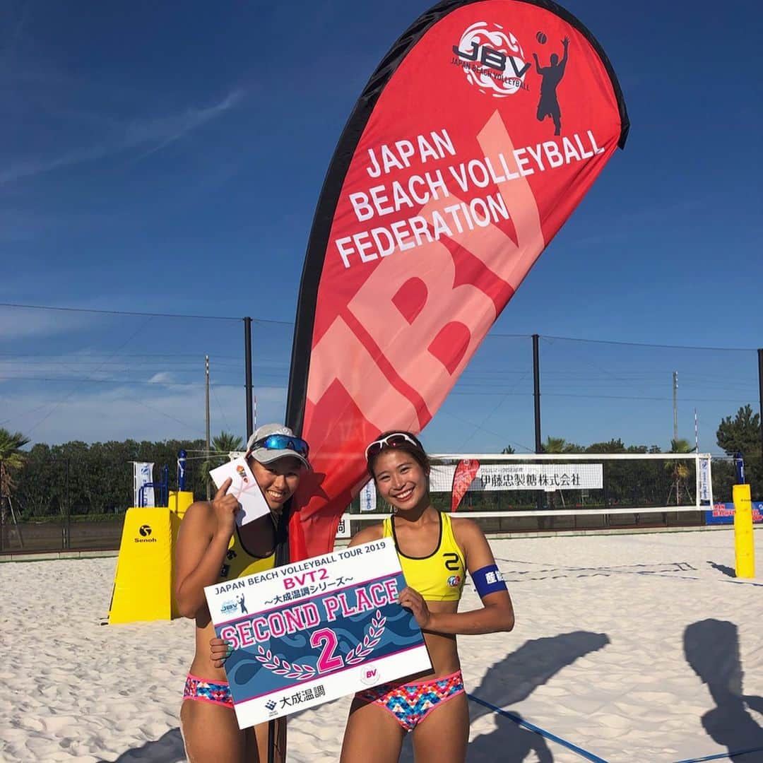 奥野由さんのインスタグラム写真 - (奥野由Instagram)「2019/10/05〜06 ジャパンビーチバレーボールツアー2019サテライト／BVT2／大成温調シリーズ／第5戦碧南大会 ...