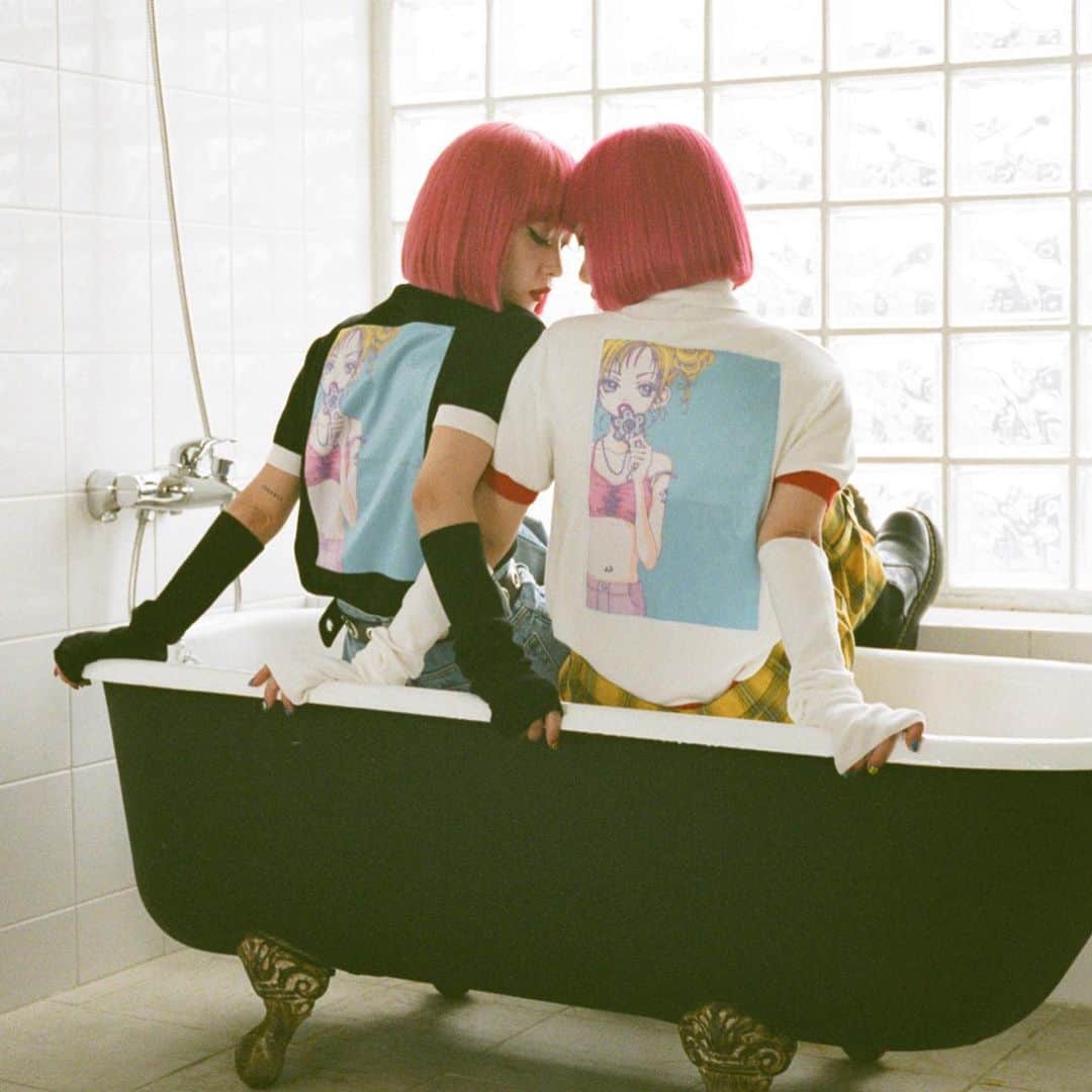 AYAさんのインスタグラム写真 - (AYAInstagram)「ご近所物語×jouetie special collaboration🦋 back styleには…MIKAKO🌹」10月19 ...