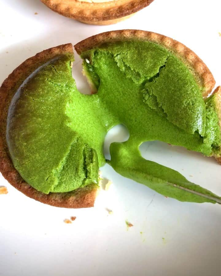 Li Tian の雑貨屋さんのインスタグラム動画 - (Li Tian の雑貨屋Instagram)「Hot matcha cheese ...